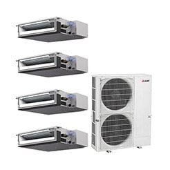Quad Zone Ductless Mini Splits - AC Wholesalers