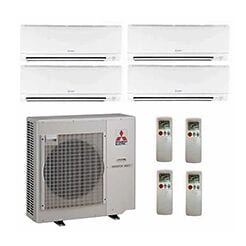 Mitsubishi Multi Zone Ductless Mini Splits - AC Wholesalers