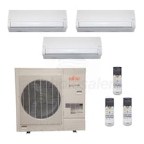 Fujitsu Tri Zone Ductless Mini Splits - AC Wholesalers