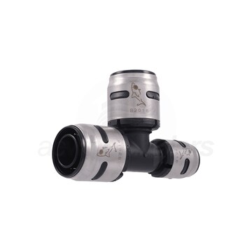 SharkBite K444WP3 LF 3/4X1/2X3/4 *EVO PEX TEE 3 PK