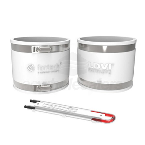 Fantech FRIK 4 X 4 FRIK Radon Installation Kit 4-Inch For HP190