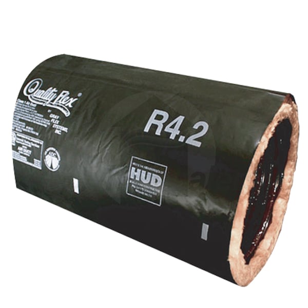 Gray Flex 12-MH R4.2 Flexible Hvac Mobile Home Duct 12 Inch x 25 Foot