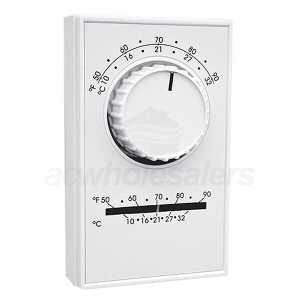 Continental Fan TST120V Line Voltage Thermostat, 120V