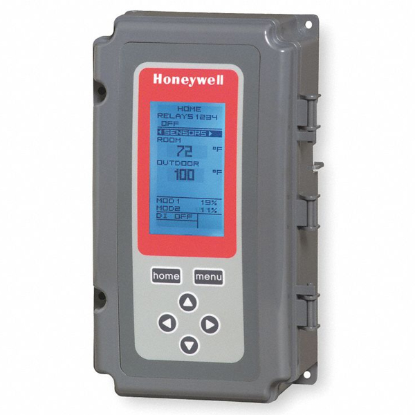 Honeywell T775B2024 Temperature Control 2 Inputs 4 SPDT Relays 1 Sensor ...