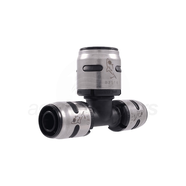 SharkBite K408WP3 LF 1/2X1/2X3/4 *EVO PEX TEE 3 PK