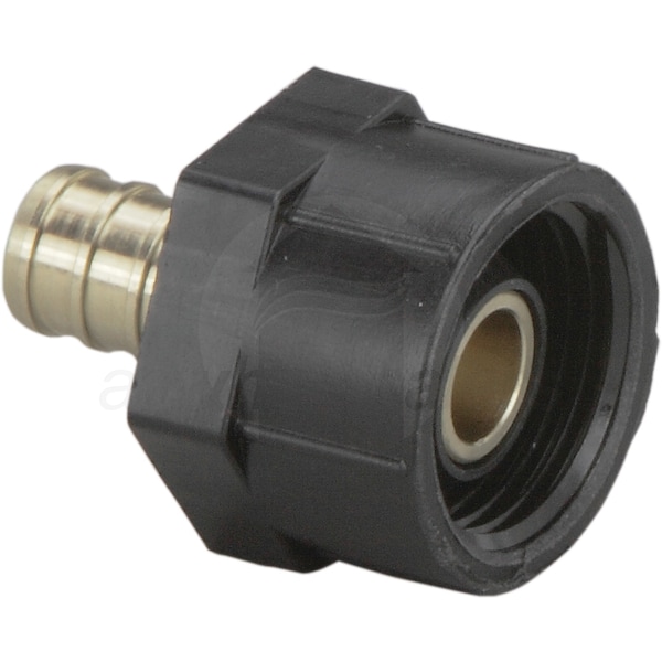 Viega 46033 - PEX Crimp Lav Adapter - 1/2-Inch Crimp x 1/2-Inch Lav - Brass